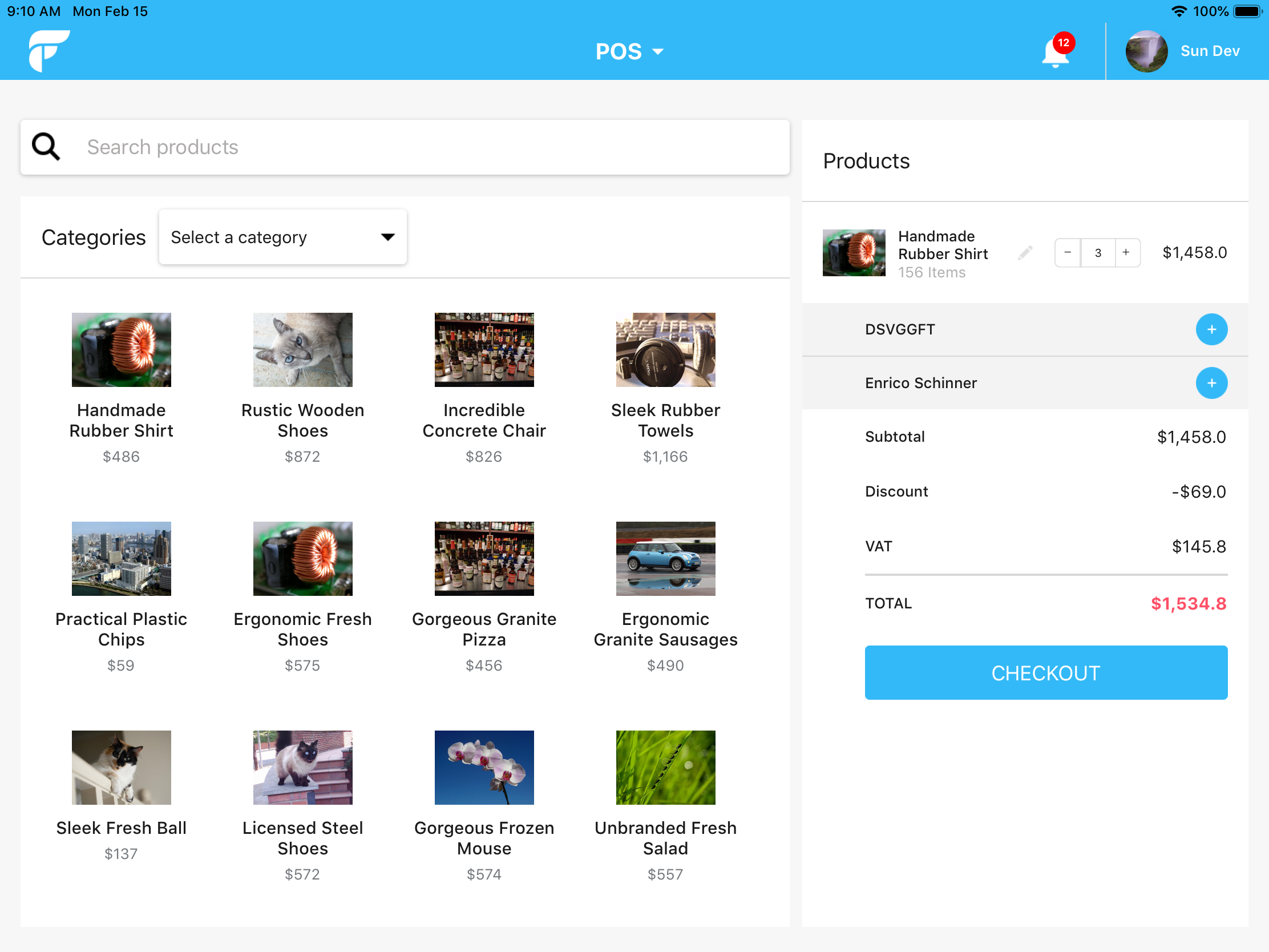 Rpos React Native Pos App With Backend By Nodejs And Mongodb By Mposs315
